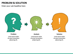 Problem and Solution PowerPoint Template | SketchBubble