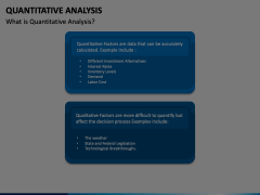 Quantitative Analysis PowerPoint and Google Slides Template - PPT Slides