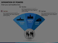 Separation of Powers PowerPoint and Google Slides Template - PPT Slides