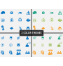 Telecom Icons PowerPoint Template - PPT Slides | SketchBubble