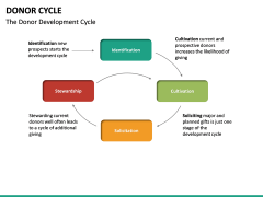 Donor Cycle PowerPoint Template | SketchBubble