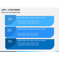 3 Point Strategy PowerPoint - PPT Slides | SketchBubble