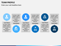Team Profile PowerPoint Template | SketchBubble