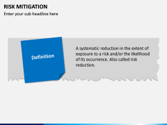 Risk Mitigation PowerPoint Template | SketchBubble