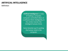 Artificial Intelligence PowerPoint Template | SketchBubble