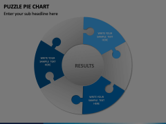 Puzzle Pie Chart PowerPoint and Google Slides Template - PPT Slides