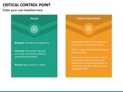 Critical Control Point PowerPoint Template | SketchBubble