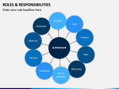 Roles and Responsibilities PowerPoint Template | SketchBubble