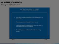 Qualitative Analysis PowerPoint and Google Slides Template - PPT Slides