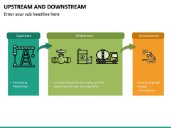 Upstream and Downstream PowerPoint Template | SketchBubble