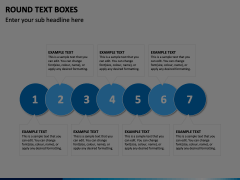 Round Text Boxes PowerPoint and Google Slides Template - PPT Slides