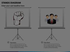 Stands Diagram for PowerPoint and Google Slides - PPT Slides