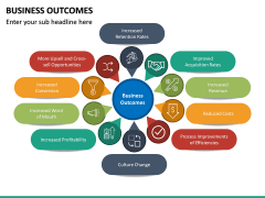 Business Outcomes PowerPoint Template | SketchBubble