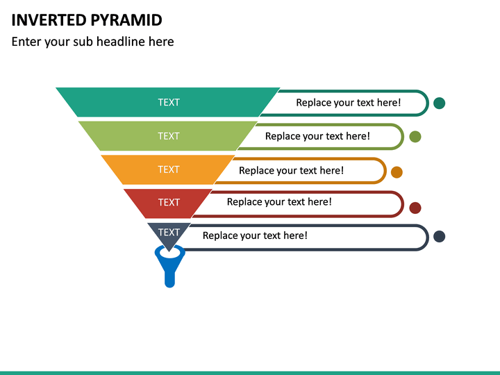 Inverted Pyramid PowerPoint Template | SketchBubble