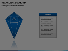 Hexagonal Diamond PowerPoint and Google Slides Template - PPT Slides