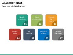Leadership Roles PowerPoint Template | SketchBubble