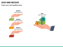 Give and Receive PowerPoint Template | SketchBubble