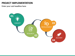 Project Implementation PowerPoint Template | SketchBubble