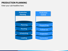 Production Planning PowerPoint Template | SketchBubble