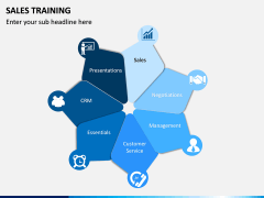 Sales Training PowerPoint Template | SketchBubble