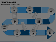 Snake Diagram for PowerPoint and Google Slides - PPT Slides