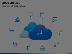 Cloud Storage PowerPoint and Google Slides Template - PPT Slides