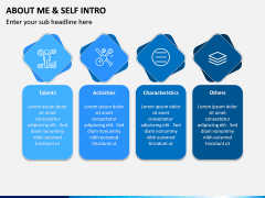 About Me/Self Intro PowerPoint Template | SketchBubble