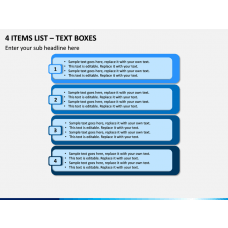 PowerPoint 4 Text Boxes