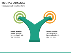 Multiple Outcomes PowerPoint Template | SketchBubble