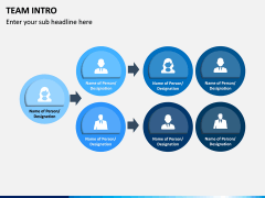 Team Introduction PowerPoint Template | SketchBubble