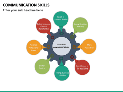 Communication Skills PowerPoint Template | SketchBubble