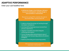 Adaptive Performance PowerPoint Template | SketchBubble