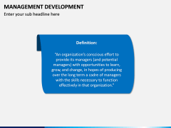 Management Development PowerPoint Template | SketchBubble