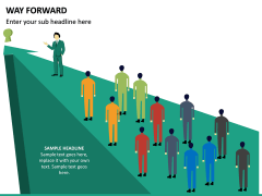 Way Forward PowerPoint Template | SketchBubble