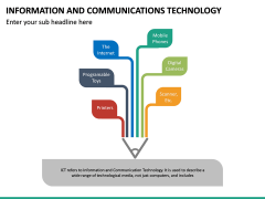 Information and Communications Technology (ICT) PowerPoint Template ...