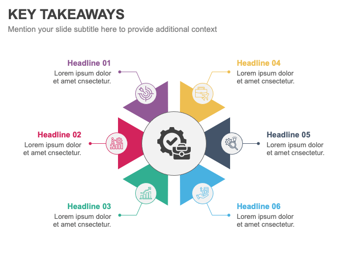 Key Takeaways PowerPoint and Google Slides Template - PPT Slides