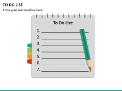 To Do List PowerPoint Template | SketchBubble