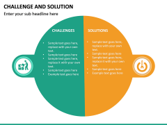 Challenge and Solution PowerPoint Template | SketchBubble