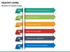 Healthy Living PowerPoint Template | SketchBubble