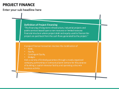 Project Finance PowerPoint Template | SketchBubble