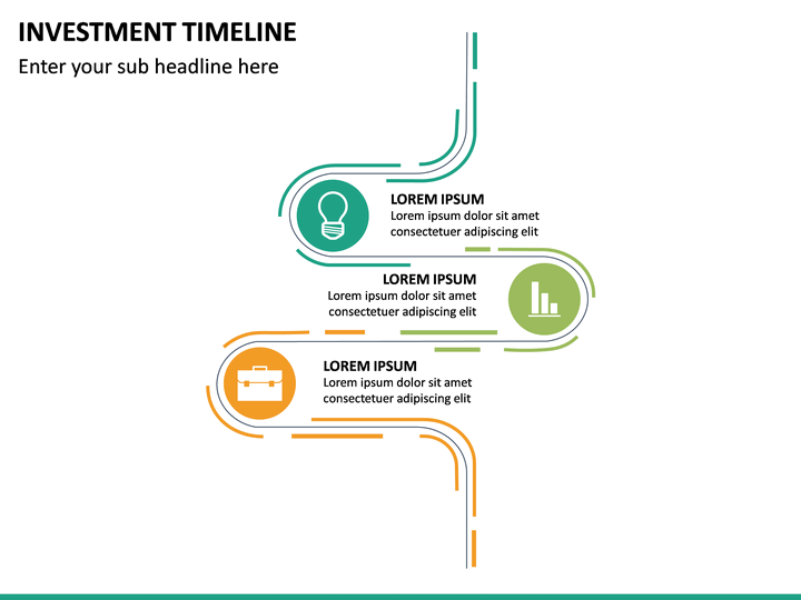 Investment Timeline PowerPoint Template | SketchBubble