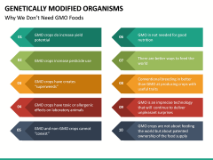Genetically Modified Organisms (GMO) PowerPoint Template | SketchBubble
