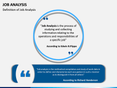 Job Analysis PowerPoint Template | SketchBubble