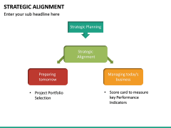 Strategic Alignment PowerPoint Template | SketchBubble