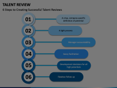 Talent Review PowerPoint and Google Slides Template - PPT Slides