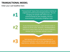 Transactional Model PowerPoint Template | SketchBubble