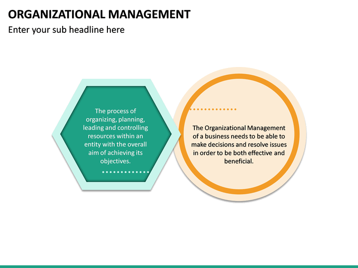 Organizational Management PowerPoint Template | SketchBubble
