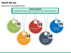 What We Do PowerPoint Template | SketchBubble