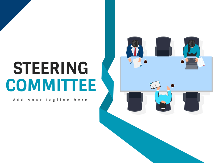 Steering Committee PowerPoint and Google Slides Template - PPT Slides