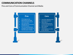 Communication Channels PowerPoint Template | SketchBubble